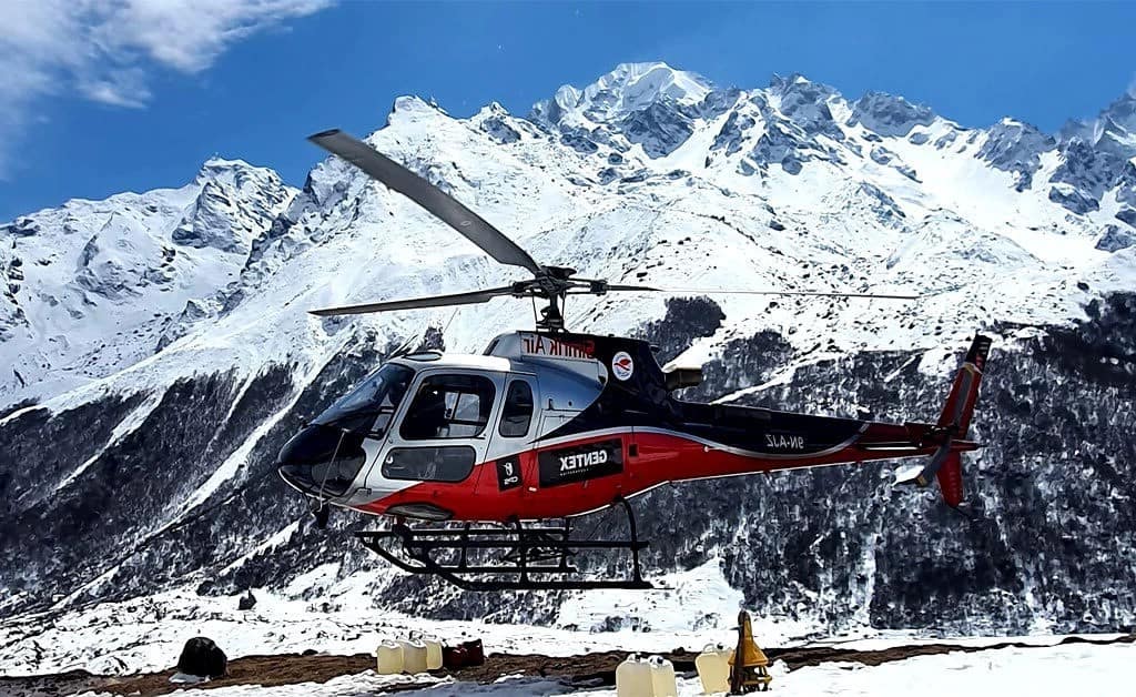 Langtang Valley Helicopter Tour | Kyanjin Gompa Heli Tour